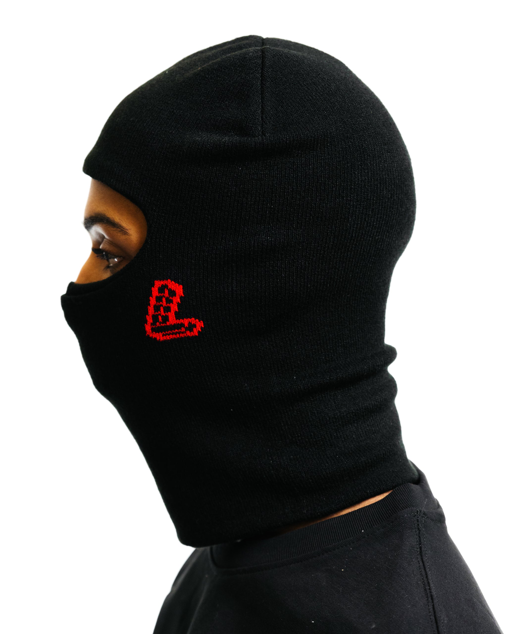 Flying Duck Ski Mask Black/Red – Layr Official